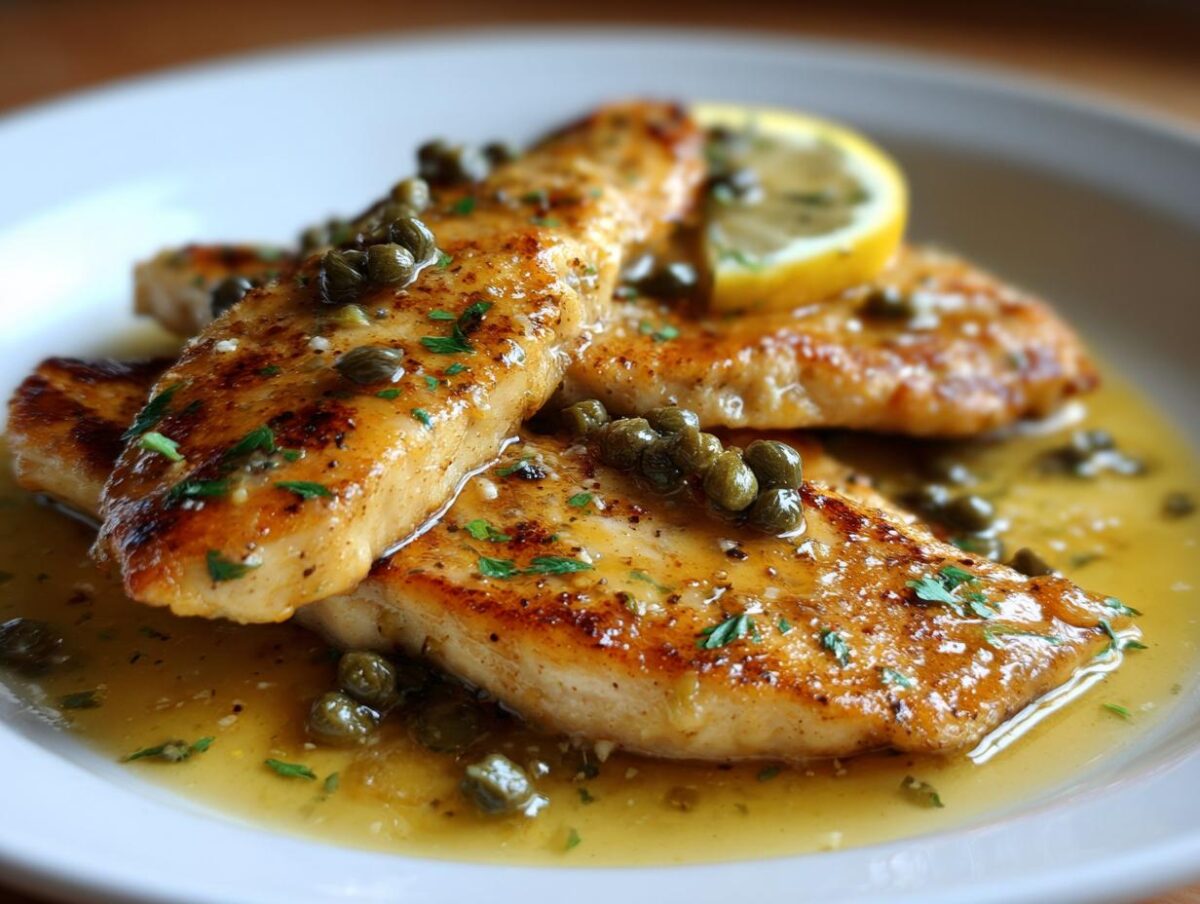 30-Minute chicken piccata: Amazing flavor