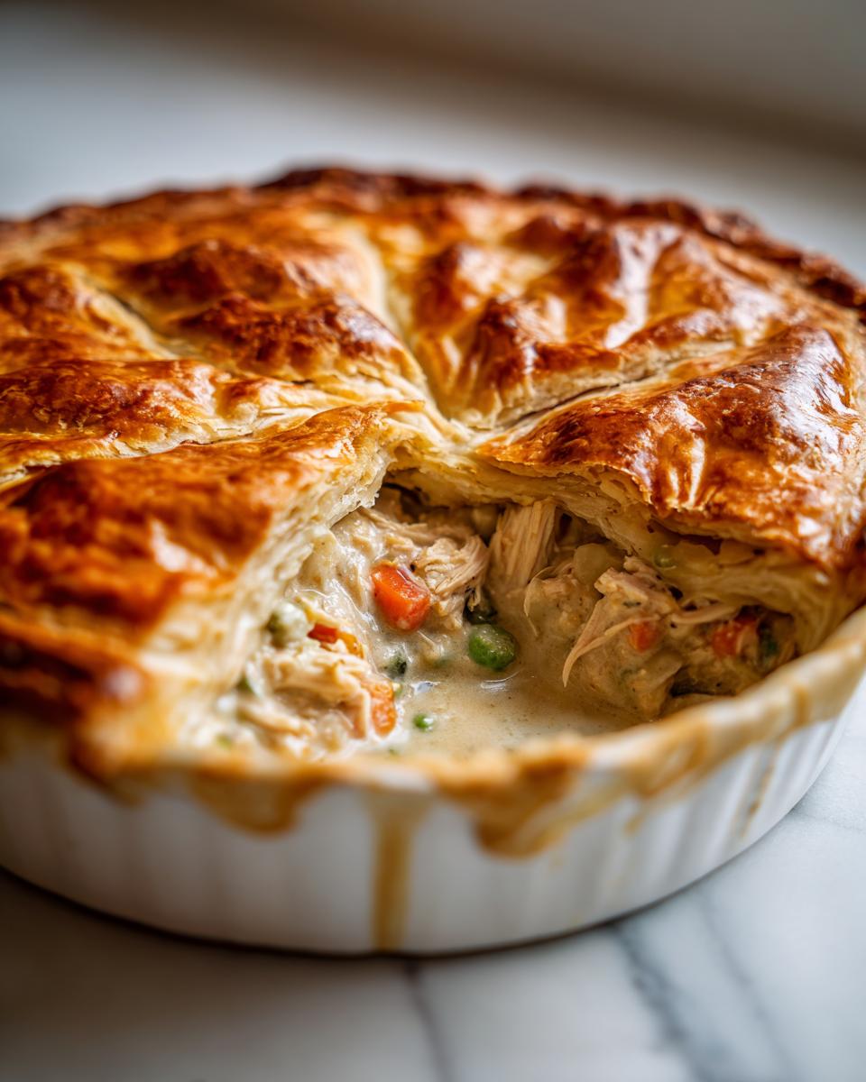 Amazing 1-Sheet turkey pot pie recipe