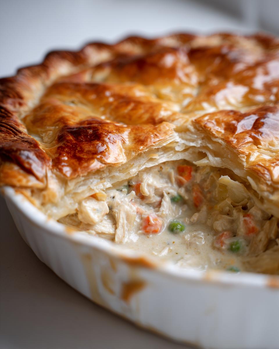 Amazing 1-Sheet turkey pot pie recipe