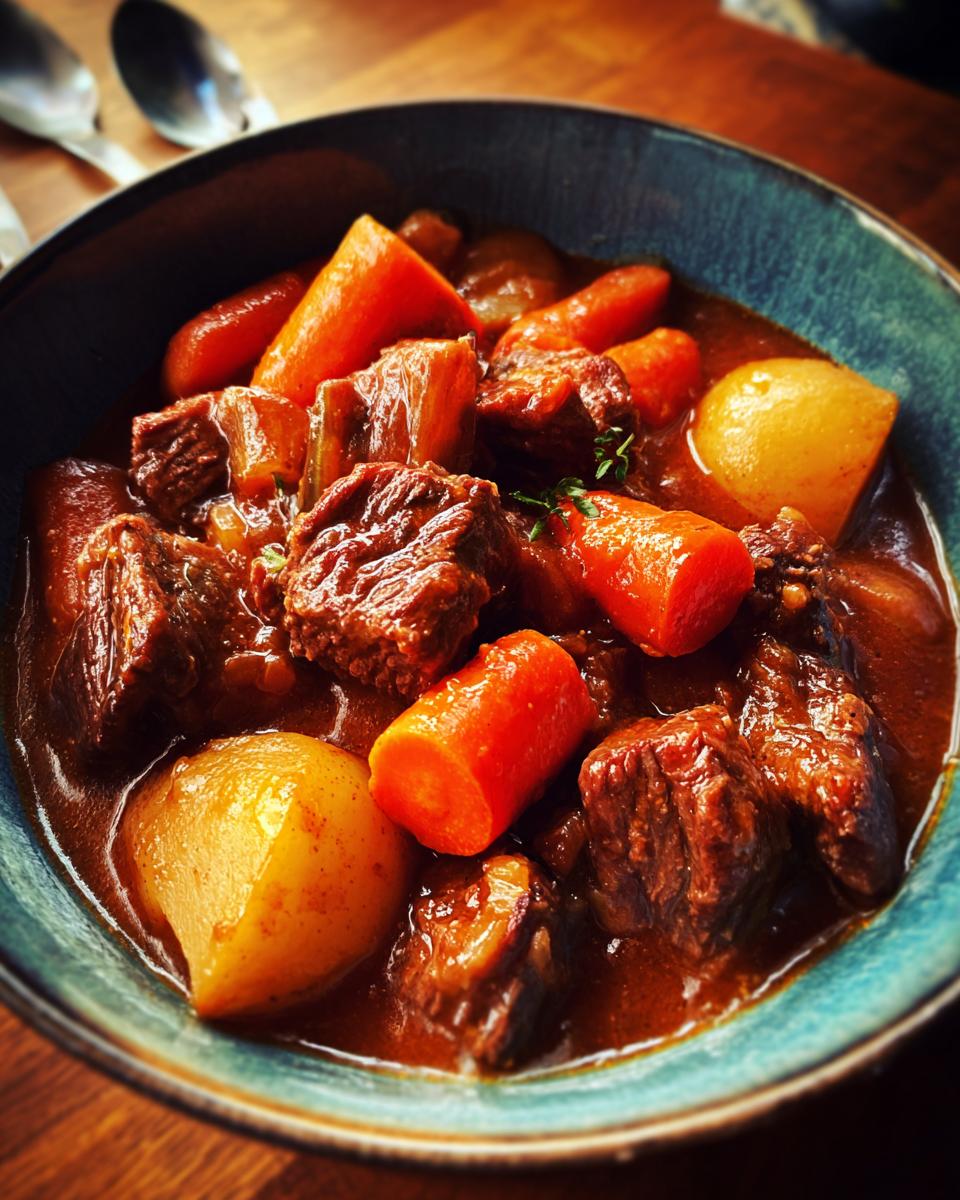 5-Star crockpot beef stew for comfort